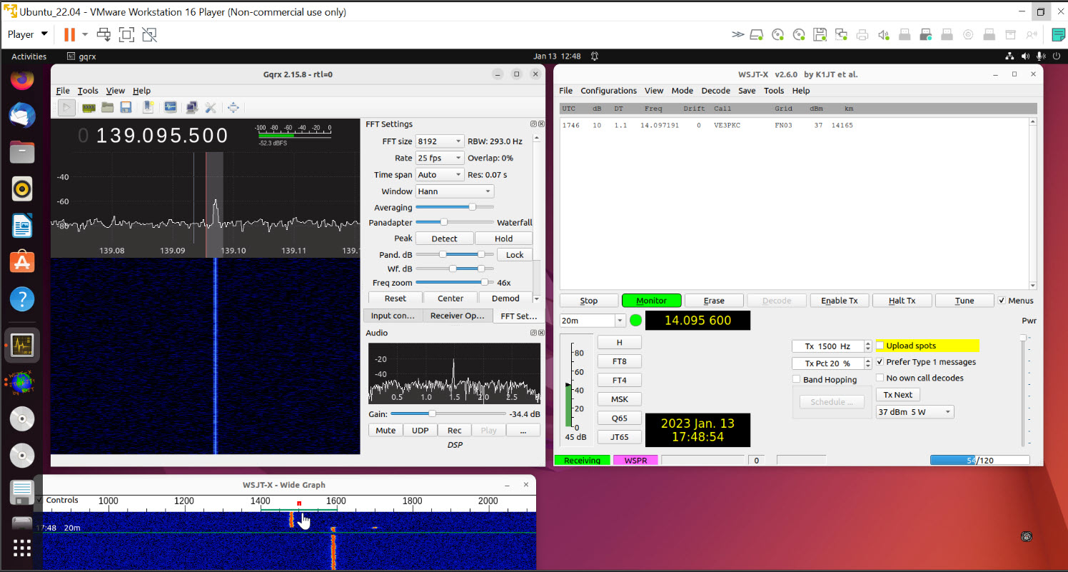 HRF1 for WSPR Beacon on GNU Radio – Telecommunications, Navigation ...