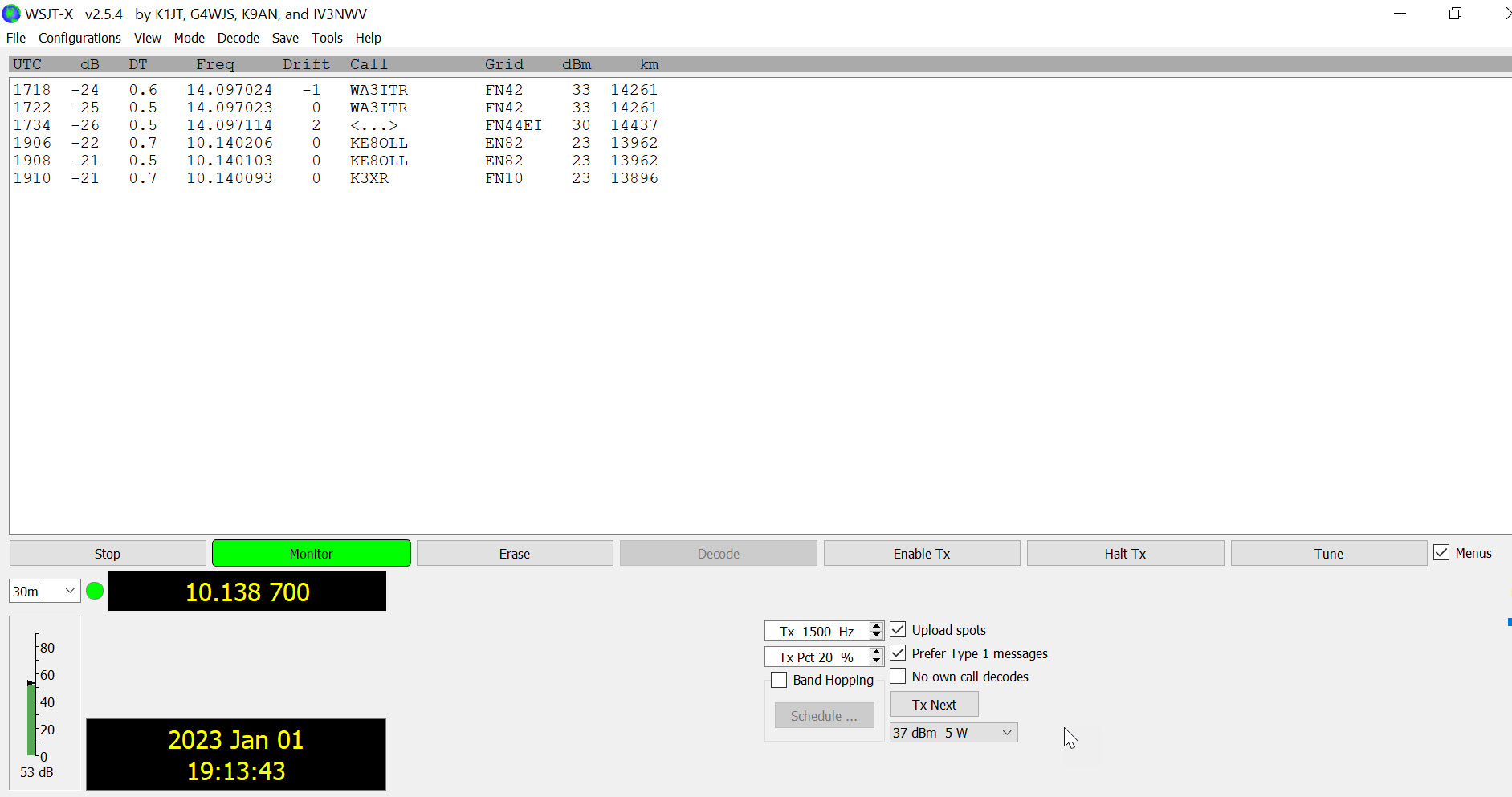 RTL-SDR for WSJT-X WSPR – Telecommunications, Navigation & Electronics