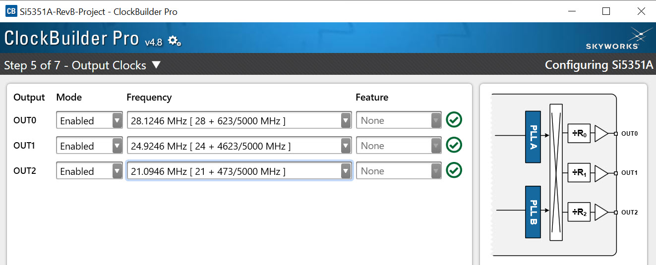 Si5351 Clock Generator Programming+ – Telecommunications, Navigation ...